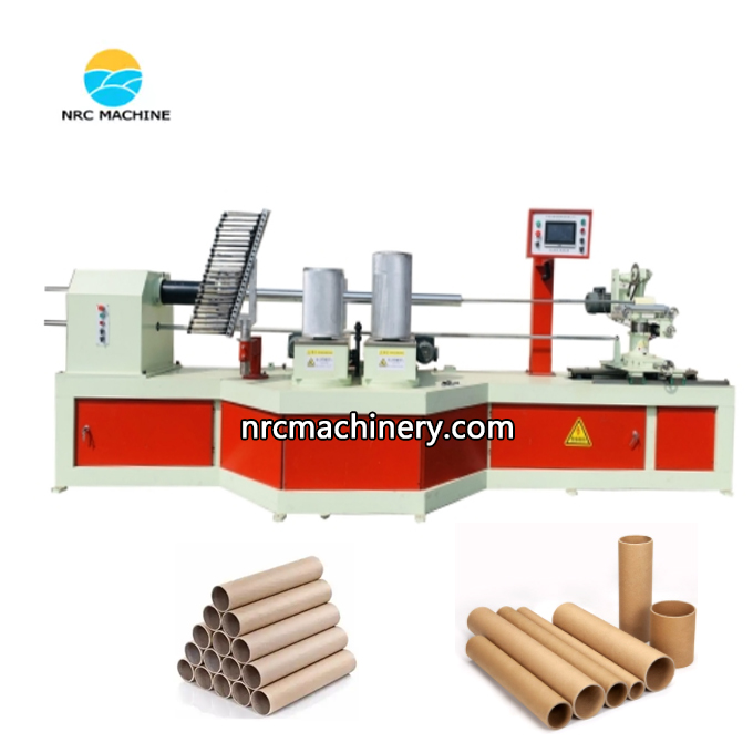 Small Spiral Paper Tube Core Making Machine - NRC MACHINE