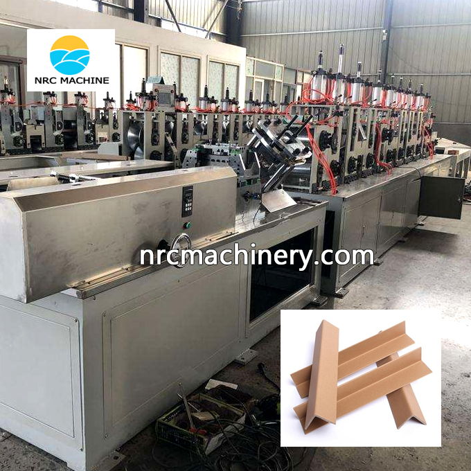 NRC Paper Angle V Corner Edge Protectors Making Machine - NRC MACHINE