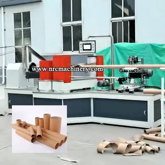 High Speed Paper Tube Core Roll Making Machine - NRC MACHINE