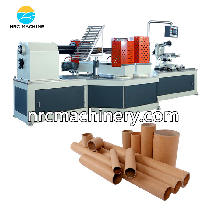 High Speed Paper Tube Roll Converting Making Machine In Africa - NRC ...