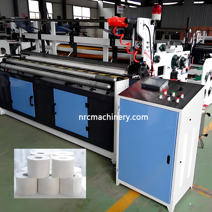 Automatic Toilet Paper Converting Cutting Machine - NRC MACHINE