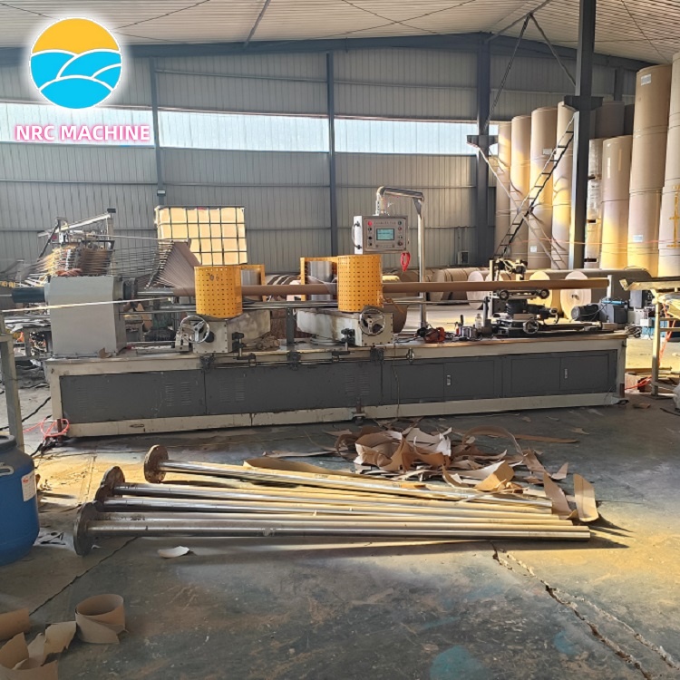 NRC200 Automatic Kraft Cardboard Corrugated Laminated Paper Core Tube ...